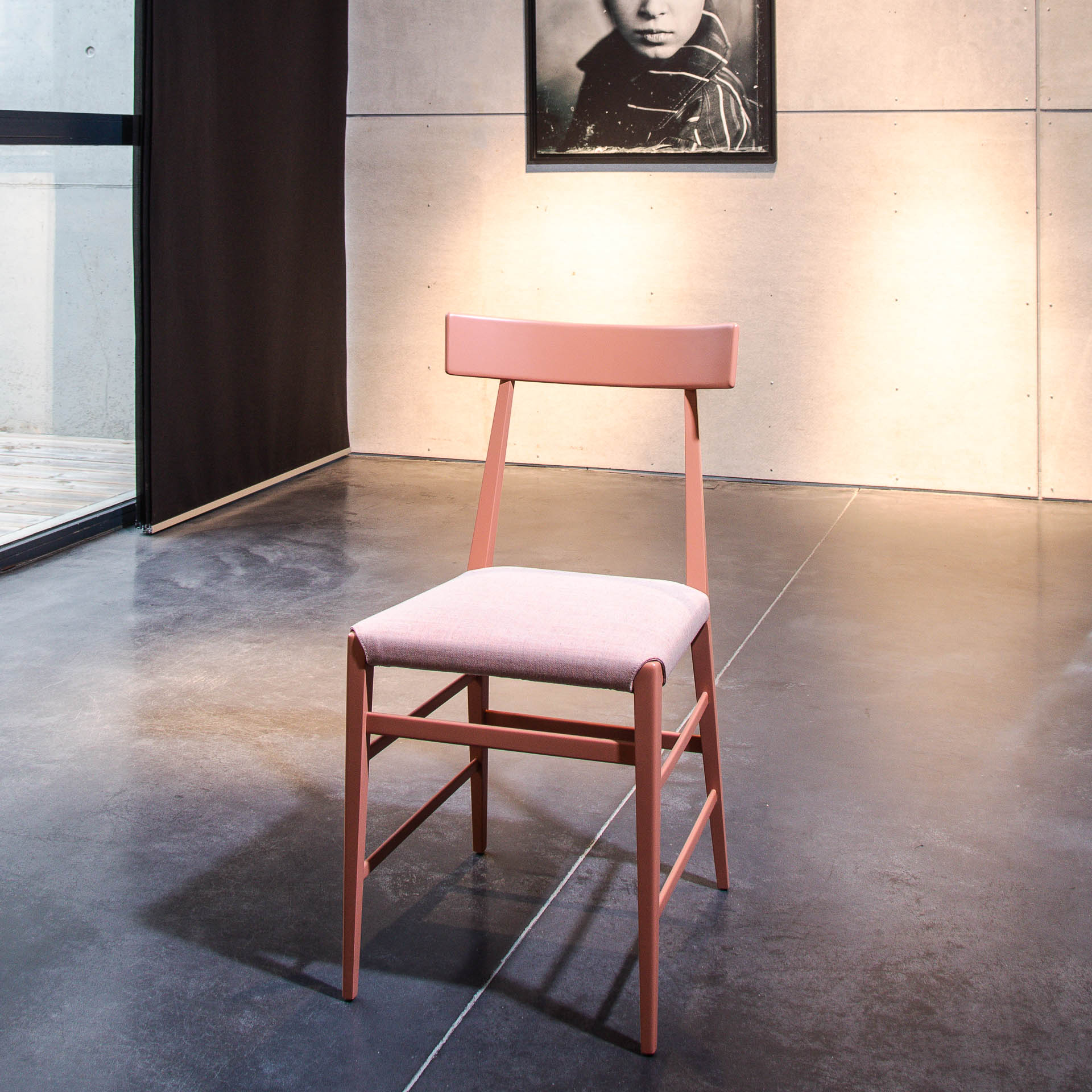 Chaise Noli Rose Brique - D.DESIGN